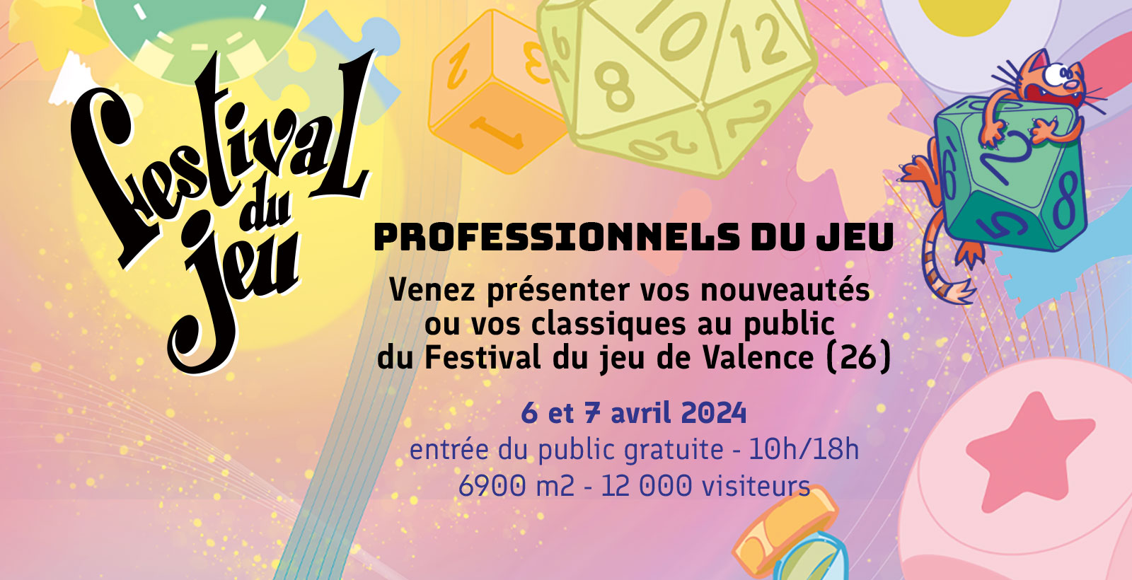 Inscription des professionnels - Festival du jeu de société de Valence